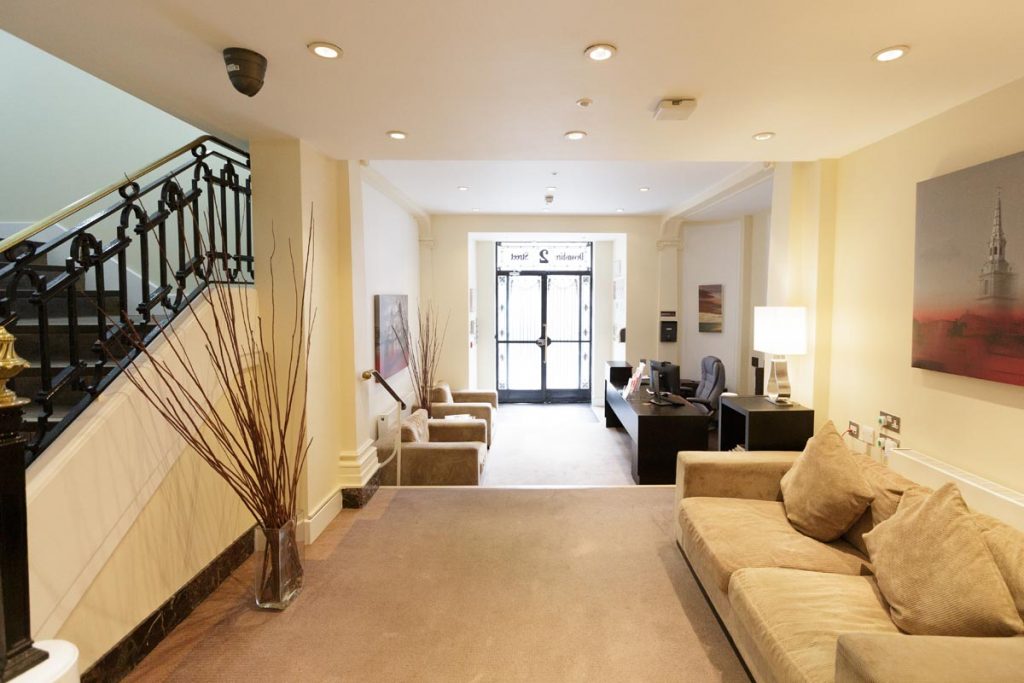 Oxford Circus residence - Reception - UK Student Residences